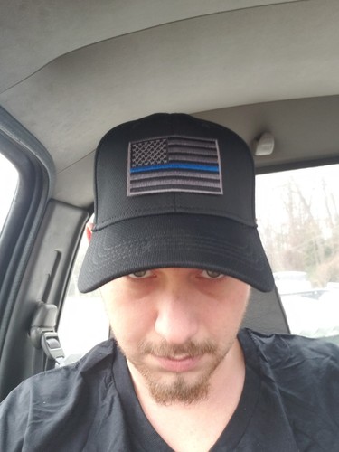 Condor Tactical Flex Cap with Thin Blue Line Morale Patch Bundle (L/XL ...