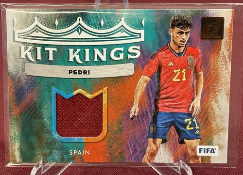 2022-23 Panini Donruss FIFA Pedri Kit Kings Jersey Relic Spain | eBay