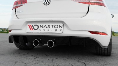 Facelift Golf 7 R32 R400 Diffuser Rear Apron Rear Diffuser VW VII 7,5 ...