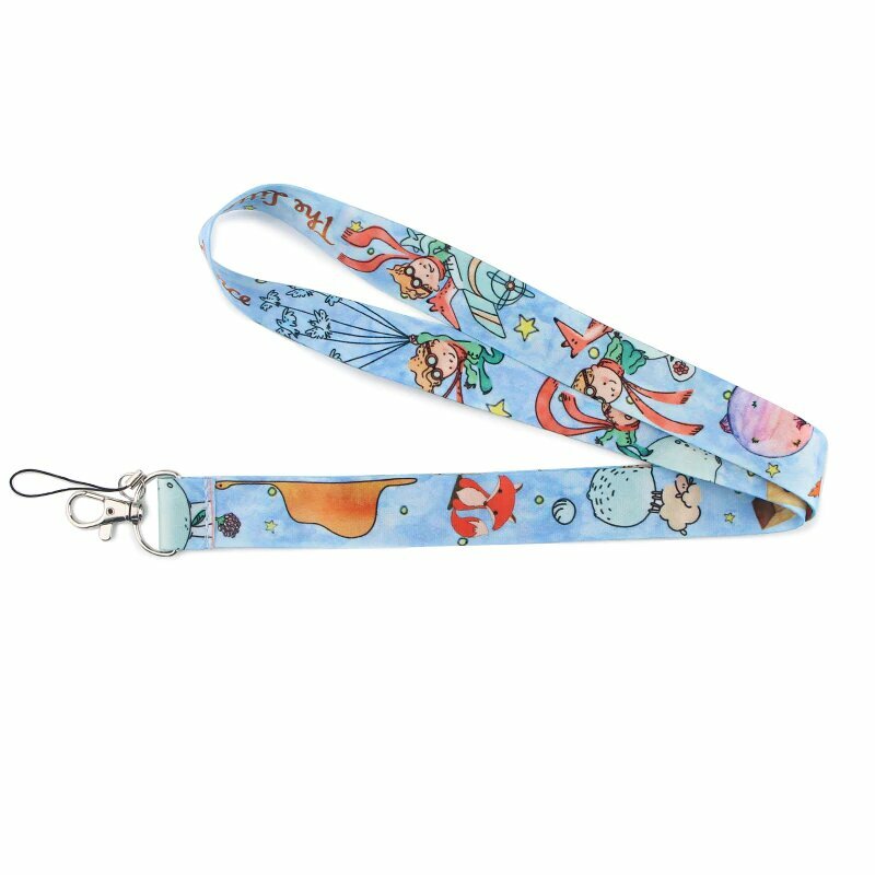 The Little Prince Novella Characters Themed Blue ID Holder Lanyard ...