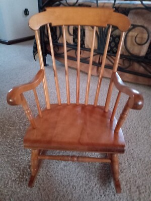 Antique Child's Rocking Chair from S Bent & Bros, Inc | eBay