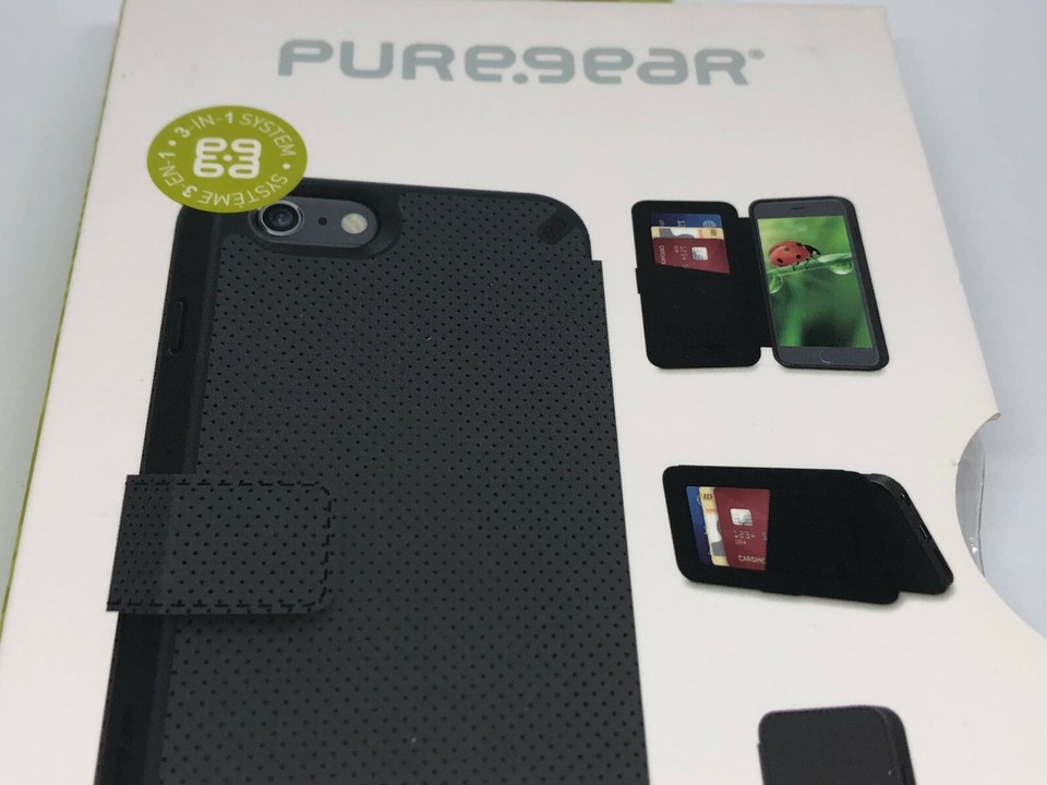 PureGear Express Folio w/ Convertible Kickstand for Apple iPhone 6/6s ...