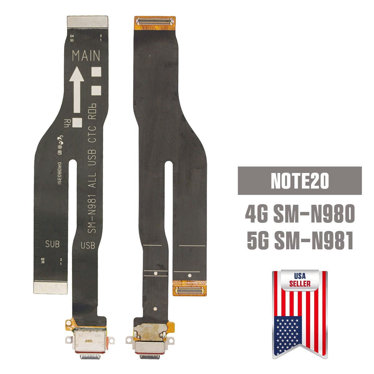 OEM USB Charging Port Flex Cable For Samsung Galaxy Note20 Note 20 ...