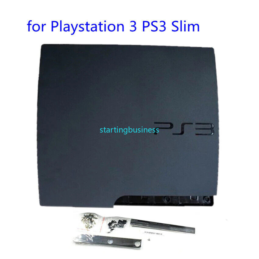 For PS3 Slim Console 2000 20XX 2500 - White Black Complete Housing ...