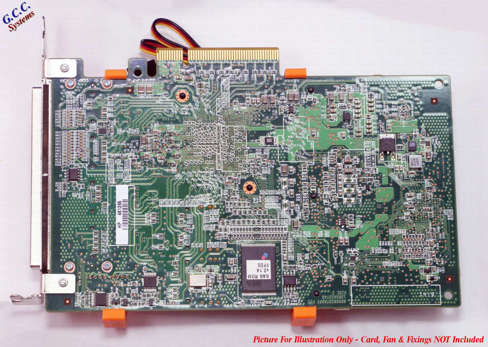 SATA RAID SAS Card Cooler Mount Bracket Clip Adaptor 4 P822 (4 50mm ...