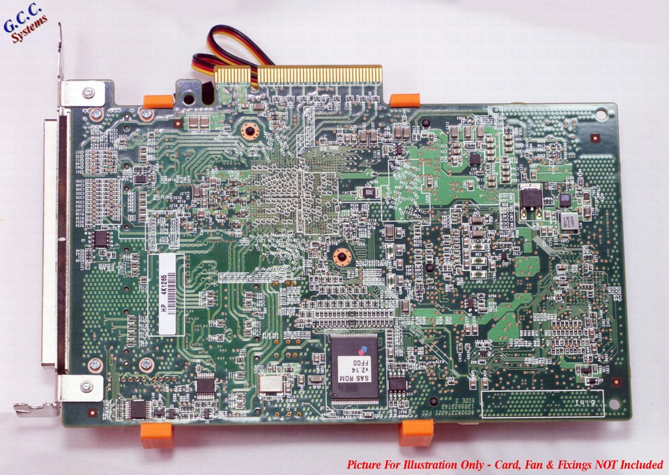 SATA RAID SAS Card Cooler Mount Bracket Clip Adaptor 4 P822 (4 50mm ...