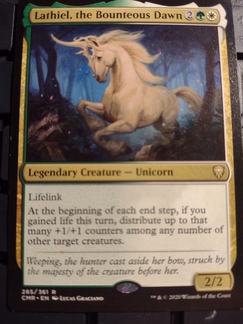 MTG Lathiel, the Bounteous Dawn Commander Legends 285/361 Regular Rare ...