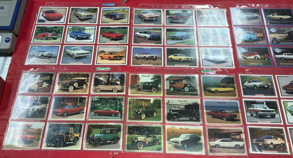 1992 Collect-A-Card Corp. Muscle Cars Card Set of 140 | eBay
