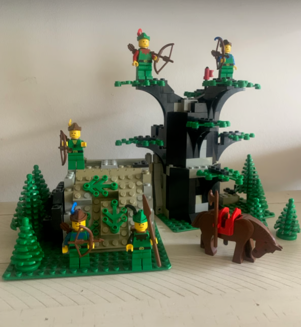LEGO 6066 Forestmen Castle Camouflaged Outpost - Complete | eBay