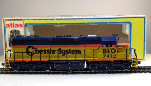 HO Scale Atlas SD35 B&O Chessie System #7410 Diesel Locomotive | eBay