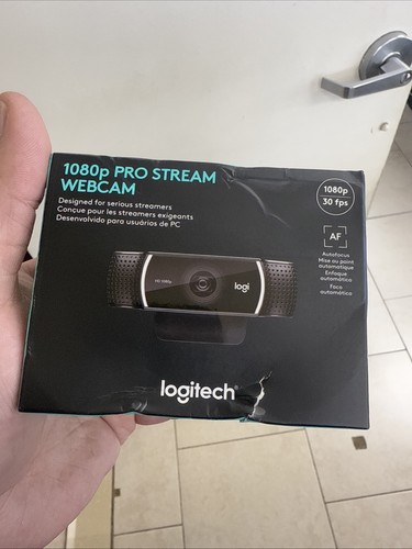 Logitech 1080p Pro Stream Webcam for HD Video Streaming and Recording ...