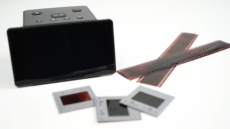 Slide & Negative Digital Film Scanner with Large 5" LCD Screen 22MP ...