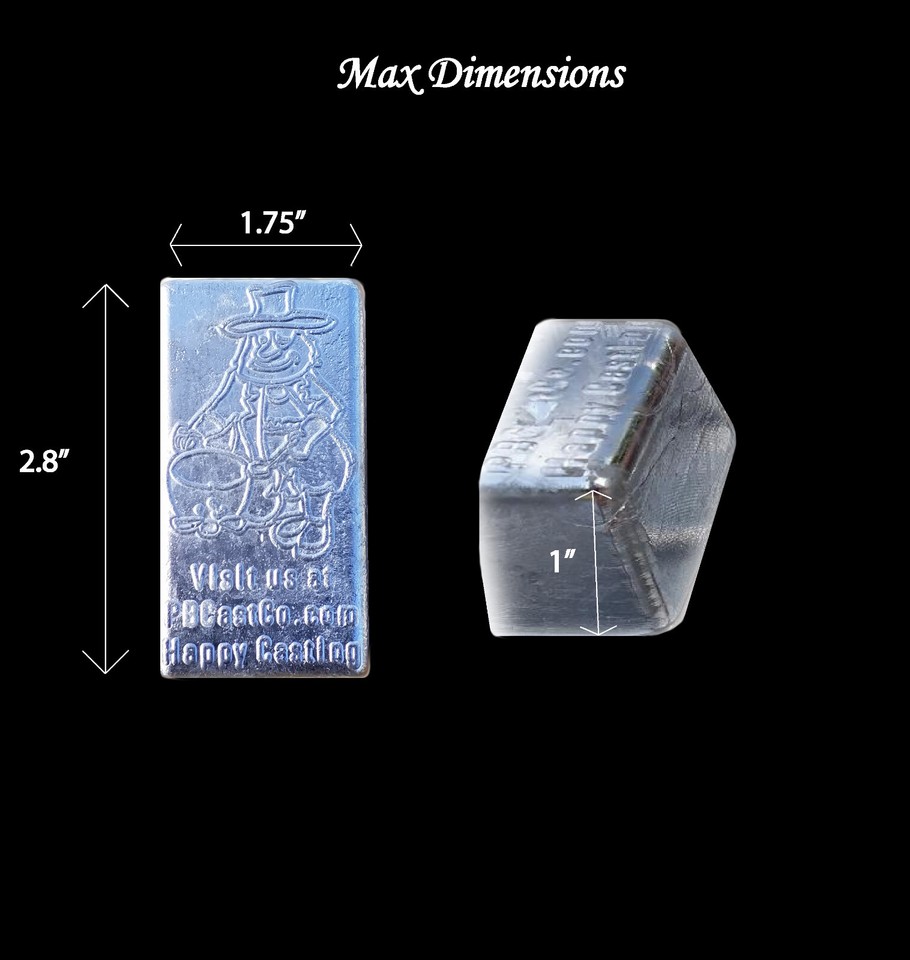 Lead Ingots, 10+ LB Pure Soft Lead Casting Bullets, Fishing Weights ...