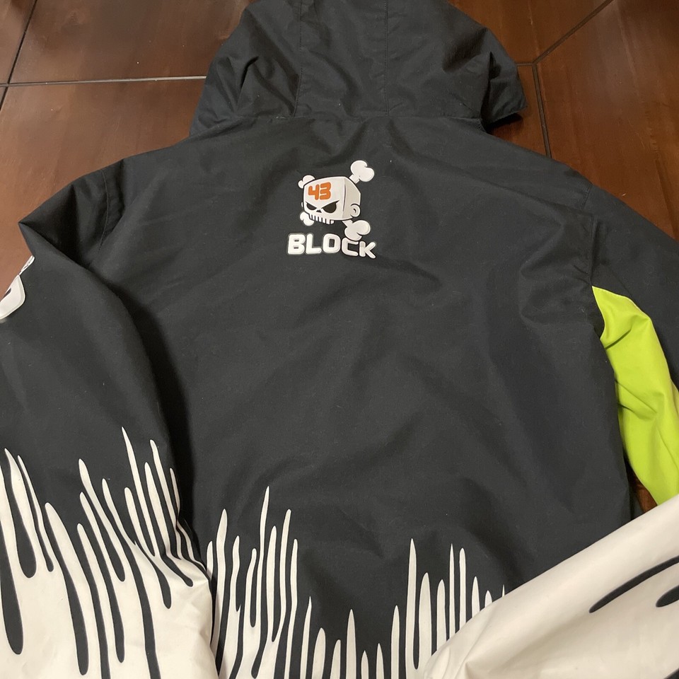 DC Shoes Ken Block Monster Ford Pirelli Hoodie Jacket #43 Size Medium ...