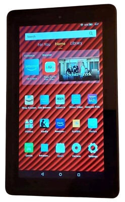 AMAZON KINDLE FIRE 5th GEN W/ALEXA (SV98LN) WiFi, 7", 16GB TESTED WORKS ...