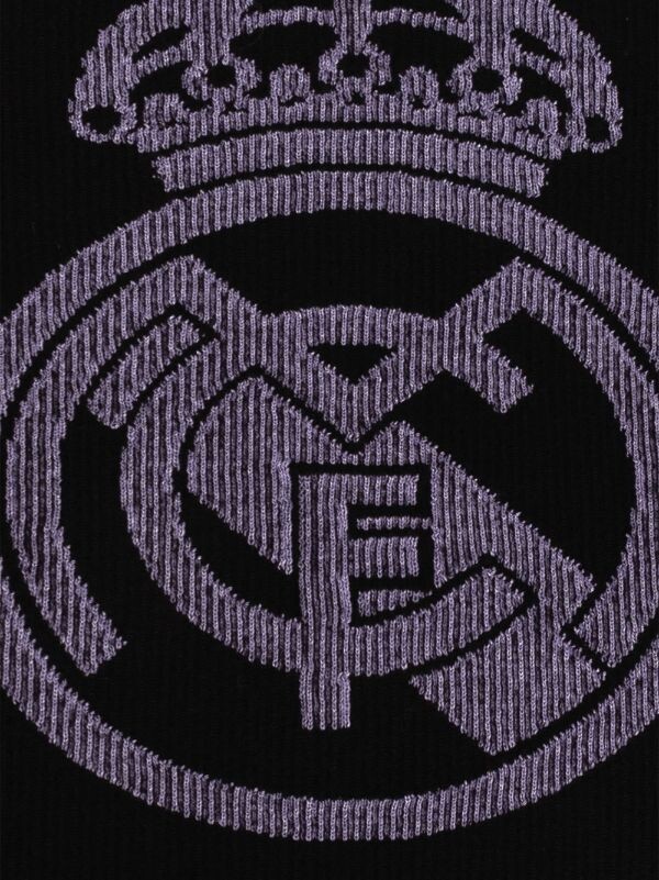 adidas Y-3 Real Madrid Champion League Team Scarf Black Y3 Wool Blend ...