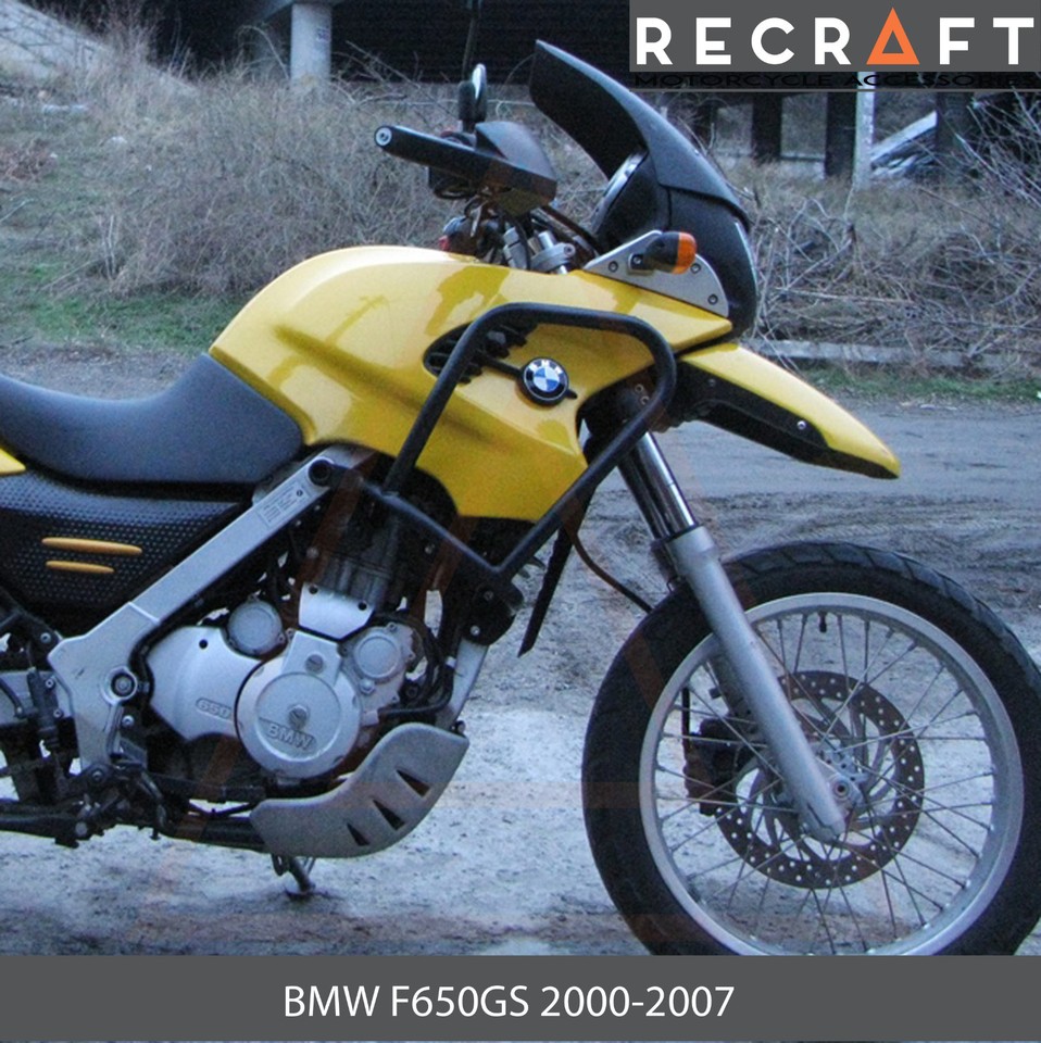 1999-2007 BMW F650GS Dakar Upper Crash Bars Engine Guard Frame Recraft ...
