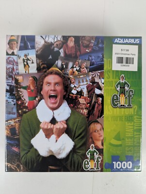 Elf (Buddy Elf) Movie Christmas Collage Puzzle-1000 Pieces-28" x 20 ...