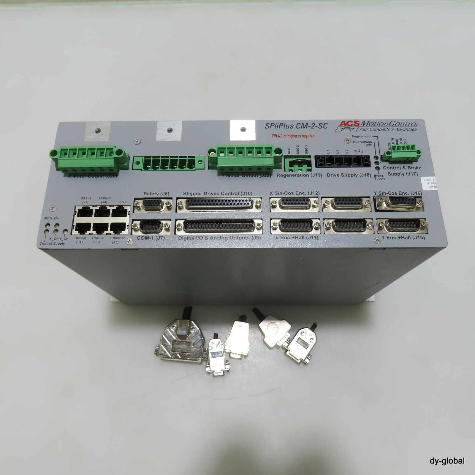 ACS MOTION CONTROL Used SPiiPlus CM-2-SC SP+CM2AM2HSCDY DRV-I-2672=9D44 ...