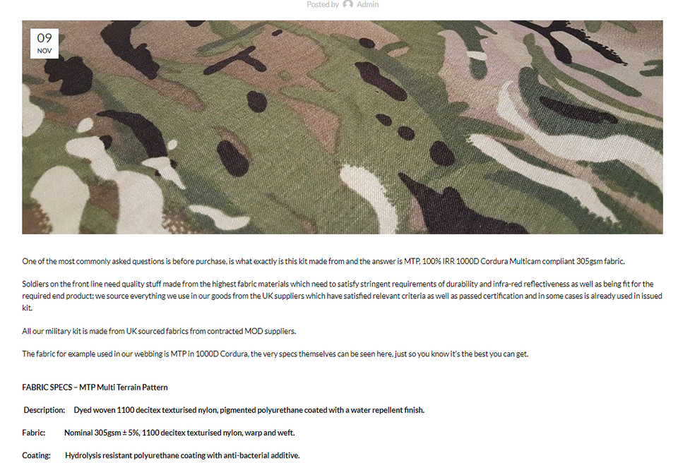 KitPimp British Army 150 Litre Pathfinder Rucksack MTP Bergen Multicam ...