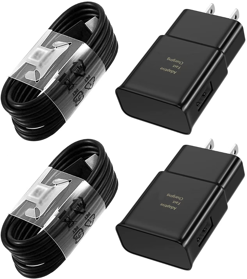 Adapter Fast Charger Type C With Phone Charging Cable For Samsung ...