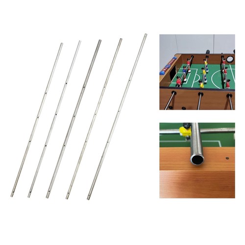 Foosball Table Rods Replacement Table Decor Table Soccer Machine Steel ...