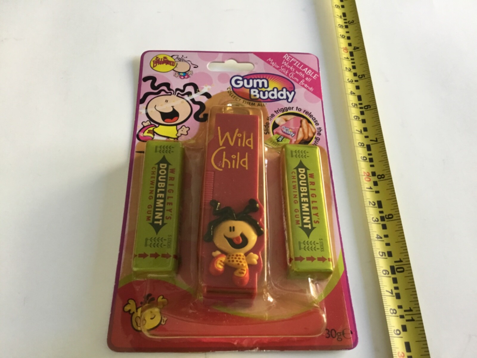 BUBBLEGUM WILD CHILD GUM BUDDY COLLECTION 1 2OOO Sealed Card U.K ...