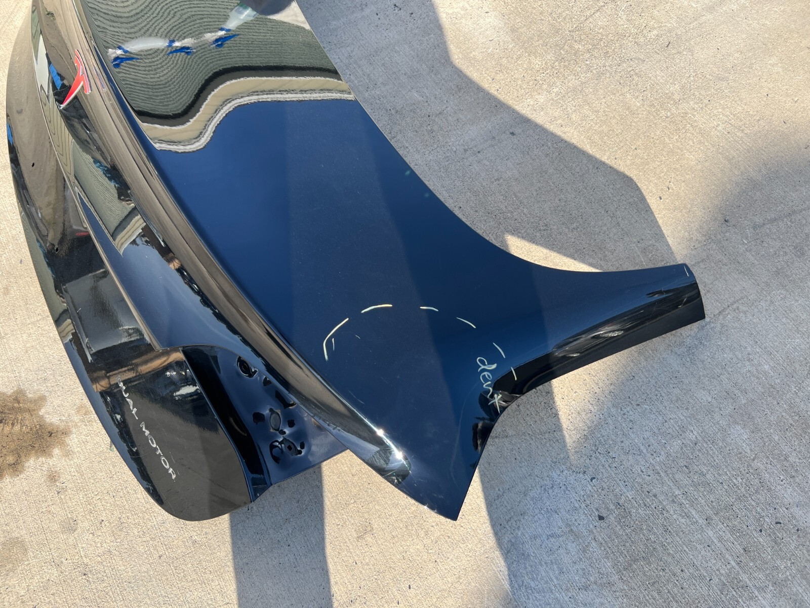 2017-2020 Tesla Model 3 Trunk Lid Hatch Black | Rear | OE AS IS | OE
