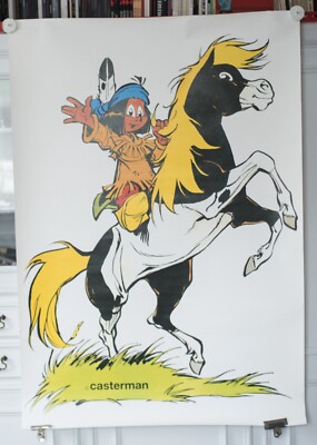 Affiche pub "Yakari" Dérib ed Casterman | eBay