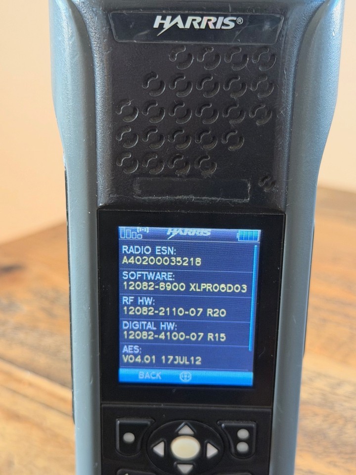 Harris XG-100 VHF UHF 700 800 P25 | eBay