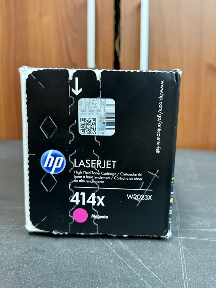 Genuine HP 414X High Yield Magenta OEM LaserJet Toner Cartridge ...