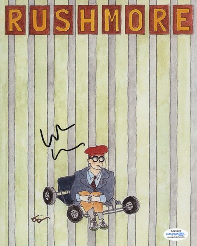 LUKE WILSON signed Autographed "RUSHMORE" 8X10 PHOTO - Dr Peter Flynn ...