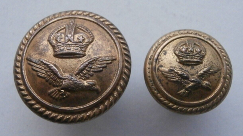 WW1 Era Royal Naval Air Service RNAS Officer's Large & Small Buttons ...