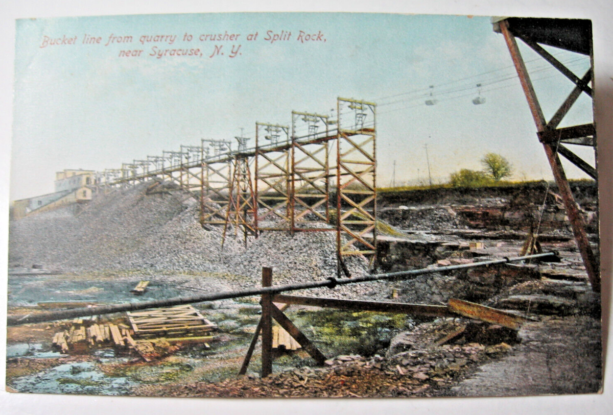 Quarry Syracuse Split Rock Quarry's Terrifying Crusher – M.A. Kleen