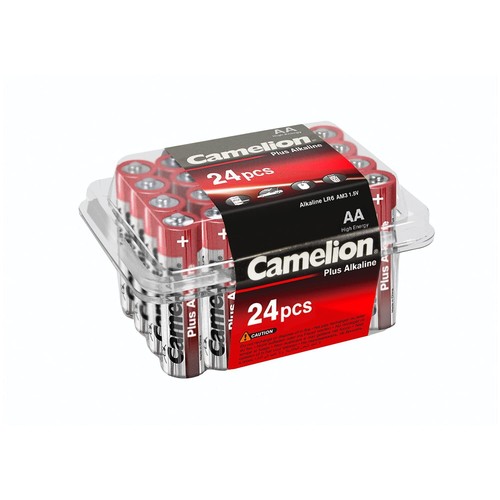 Camelion LR06 AA Mignon Plus Alkaline Battery (Pack of 24) LR06 ...