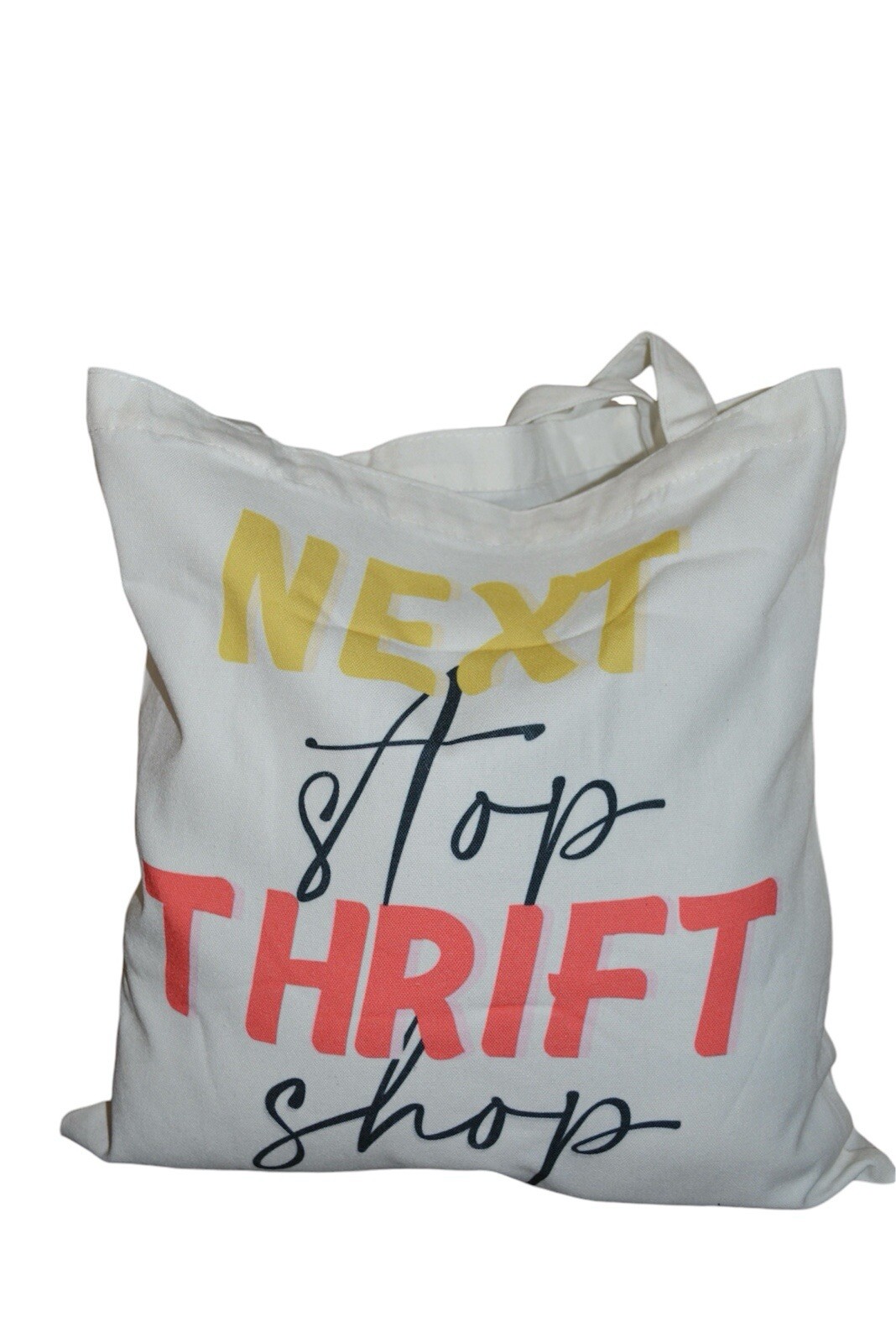 Next Stop Thrift Shop Canvas Bag | eBay