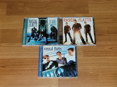 Lot of 3 CD Rascal Flatts Me My Gang Nothing Like This... 💜💜💜 | eBay