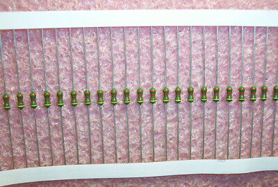 QTY (100) 41.2K Ohm .6W 1% PRECISION METAL FILM RESISTORS SMA0207-50 ...