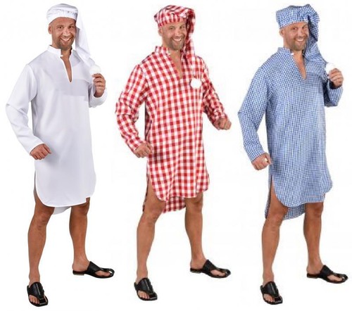 Nacht Hemd Schlaf Schlafhemd Pyjama Kostüm Nachthemd Schlafwandler ...