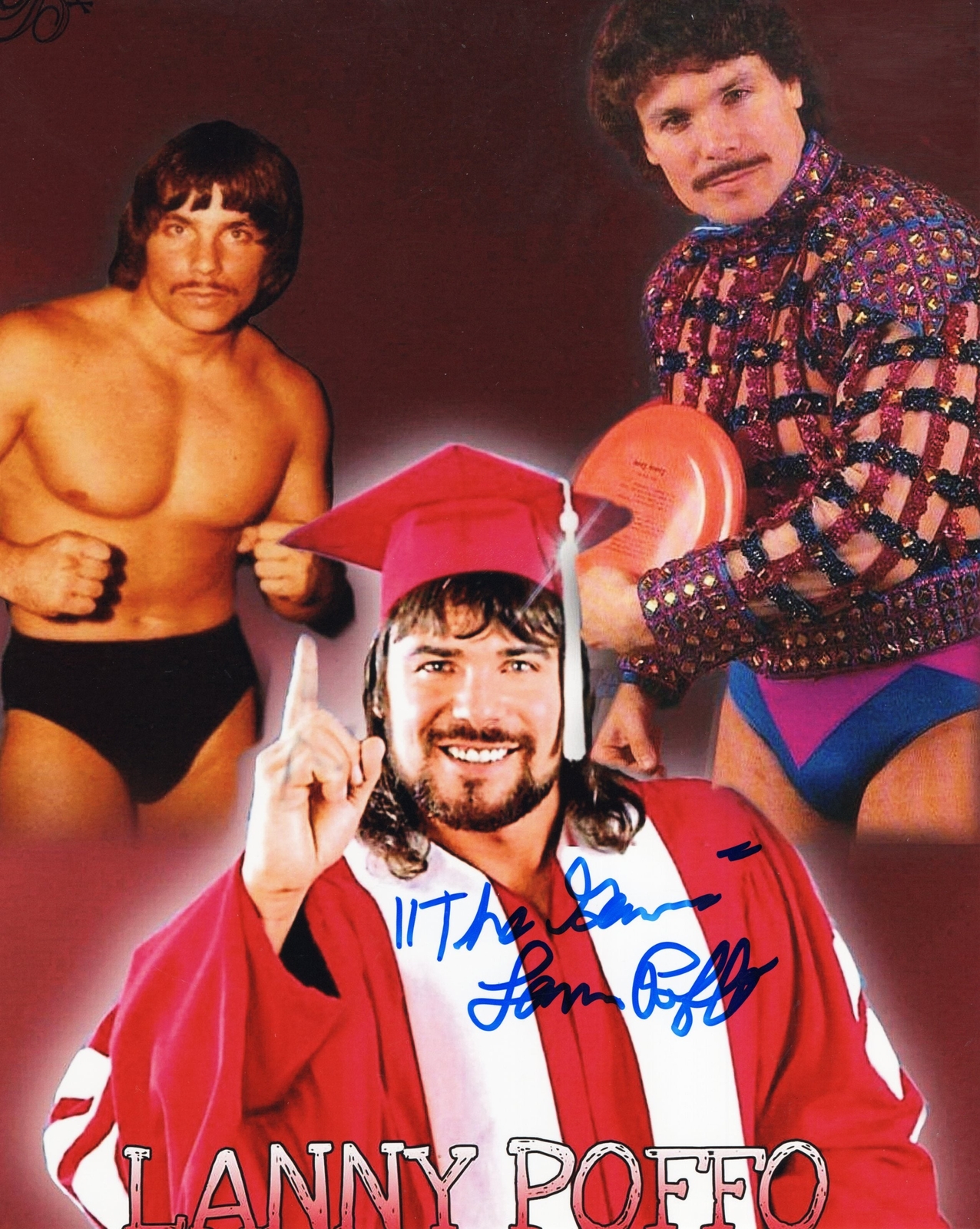 Genius Lanny Poffo 8x10 photo signed auto autographed | eBay