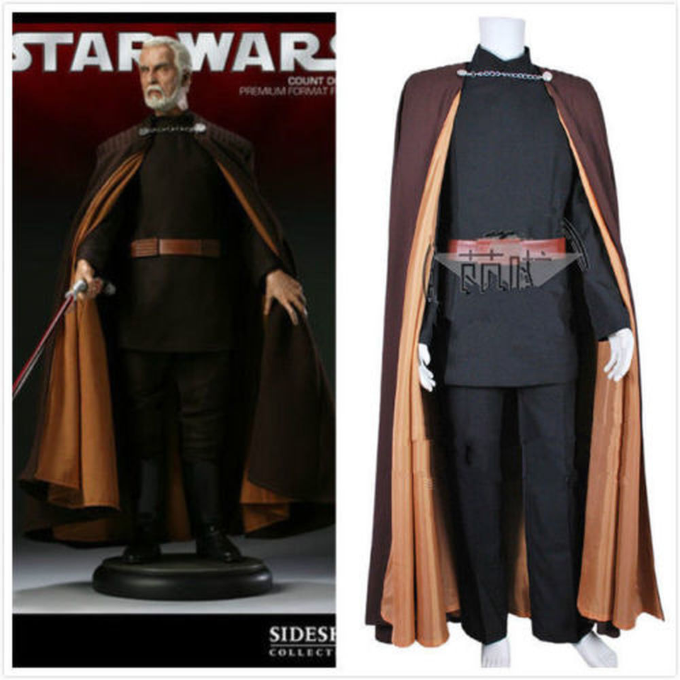 Anime Star Wars Count Dooku Cosplay Costume Custom Made | eBay