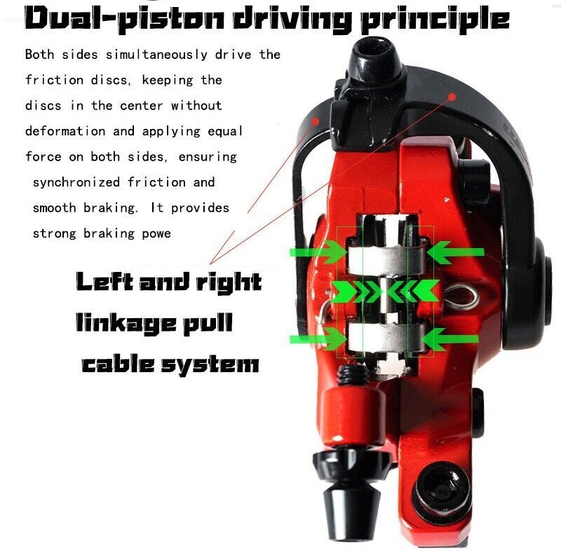 ZOOM Disc Brake Caliper MTB Mechanical Front/Rear – Fast Shipping from USA | eBay