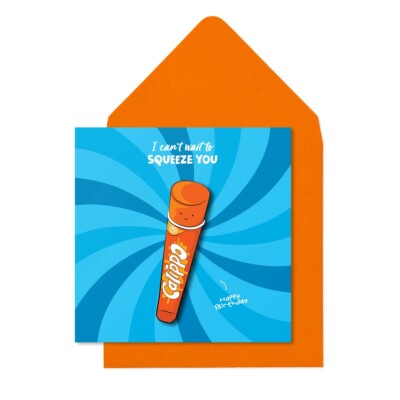 Funny Calippo Birthday Card – Can't Wait To Squeeze You Eco Friendly ...