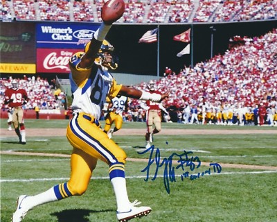 Autographed FLIPPER ANDERSON Los Angeles Rams 8x10 Photo w/COA | eBay