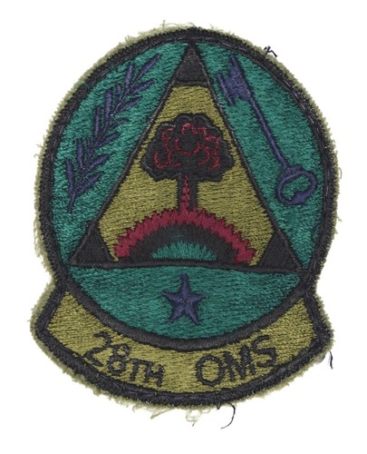 Authentic Vtg. U.S Air Force 28th Organizational Maintenance Squadron ...