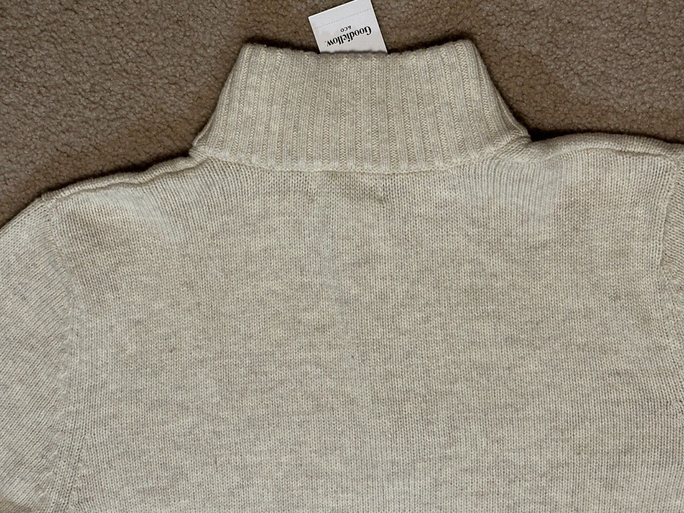 Men's Top SIZE X-LARGE GOODFELLOW & CO Pullover Button Neck MSRP $35.00 ...