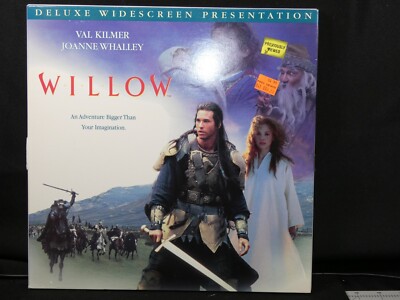 Willow Deluxe WS 2 Disc Laserdisc Columbia 79356 THX Val Kilmer ...