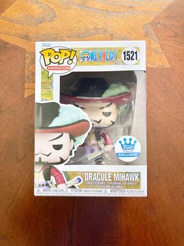 Funko Pop! One Piece Dracule Mihawk #1521 Funko Shop Exclusive Mint w ...