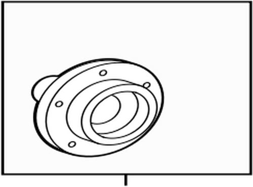 43502-0C031 Toyota Hub, rear axle, rh 435020C031, New Genuine OEM Part ...