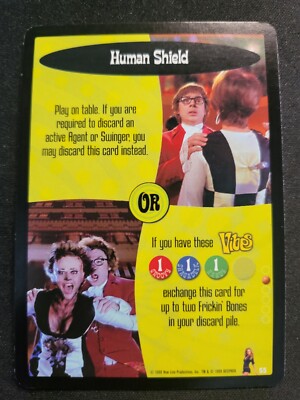 1999 Decipher Austin Powers Collectible Game Human Shield Card #55 | eBay
